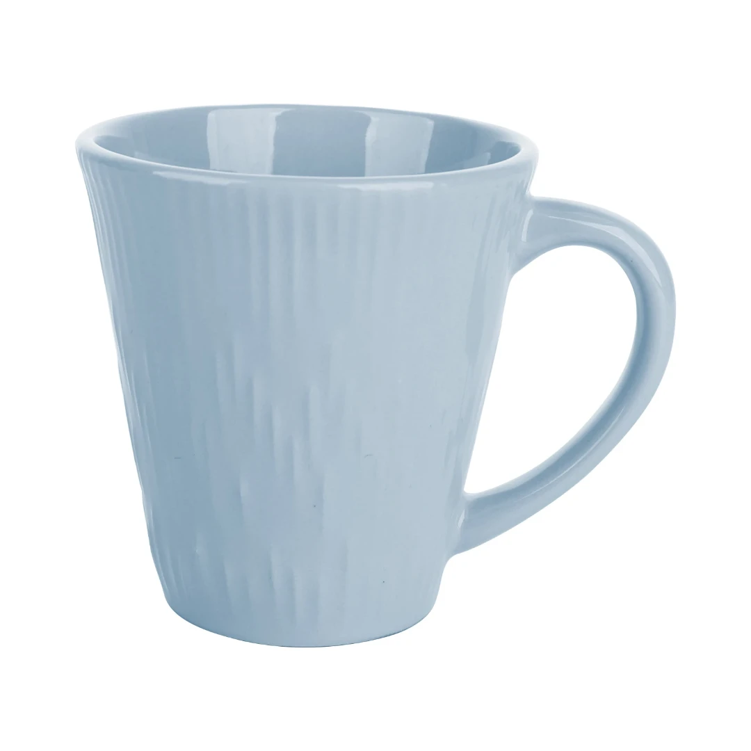 Full-Fit - Caneca em porcelana 400ml A10cm cor azul claro